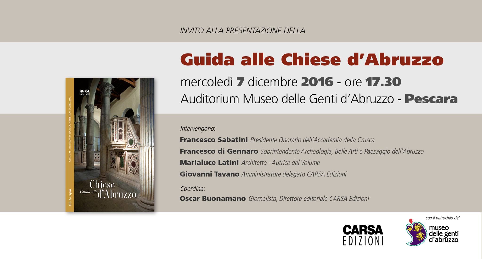 La guida alle chiese d’Abruzzo