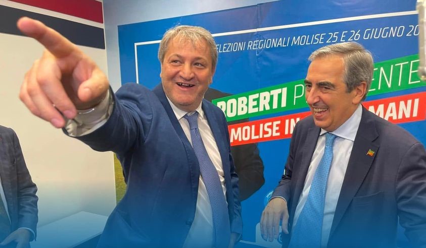 Elezioni regionali, in Molise il centrodestra festeggia la vittoria - Rete8