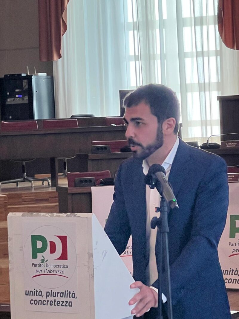 PD Abruzzo: Daniele Marinelli proclamato segretario