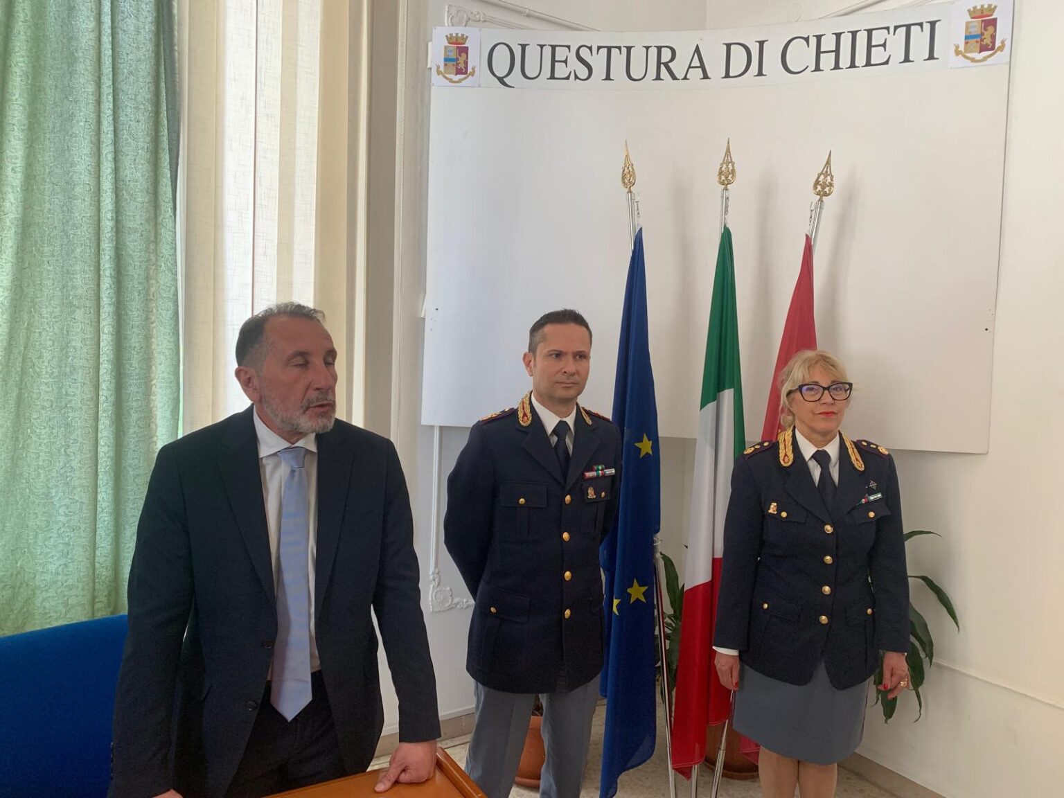 Chieti: si è insediato il nuovo questore Leonida Marseglia - Rete8